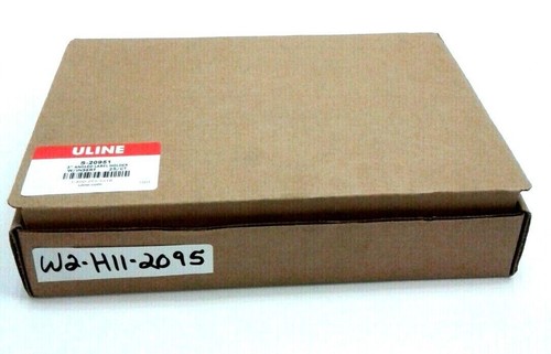 ULINE S-20951 3" Angled Label Holder Clear W/ Insert 25 CT | eBay