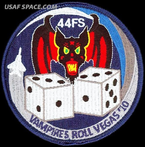 USAF 44th FIGHTER SQUADRON - RED FLAG 2010 - ORIGINAL AIR FORCE VEL PATCH | eBay