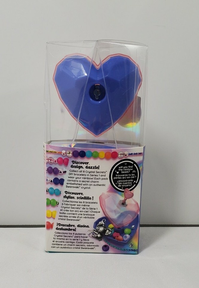 DIY Make It Real Crystal Secrets Bracelet w/ Swarovski Crystal &Animal ...