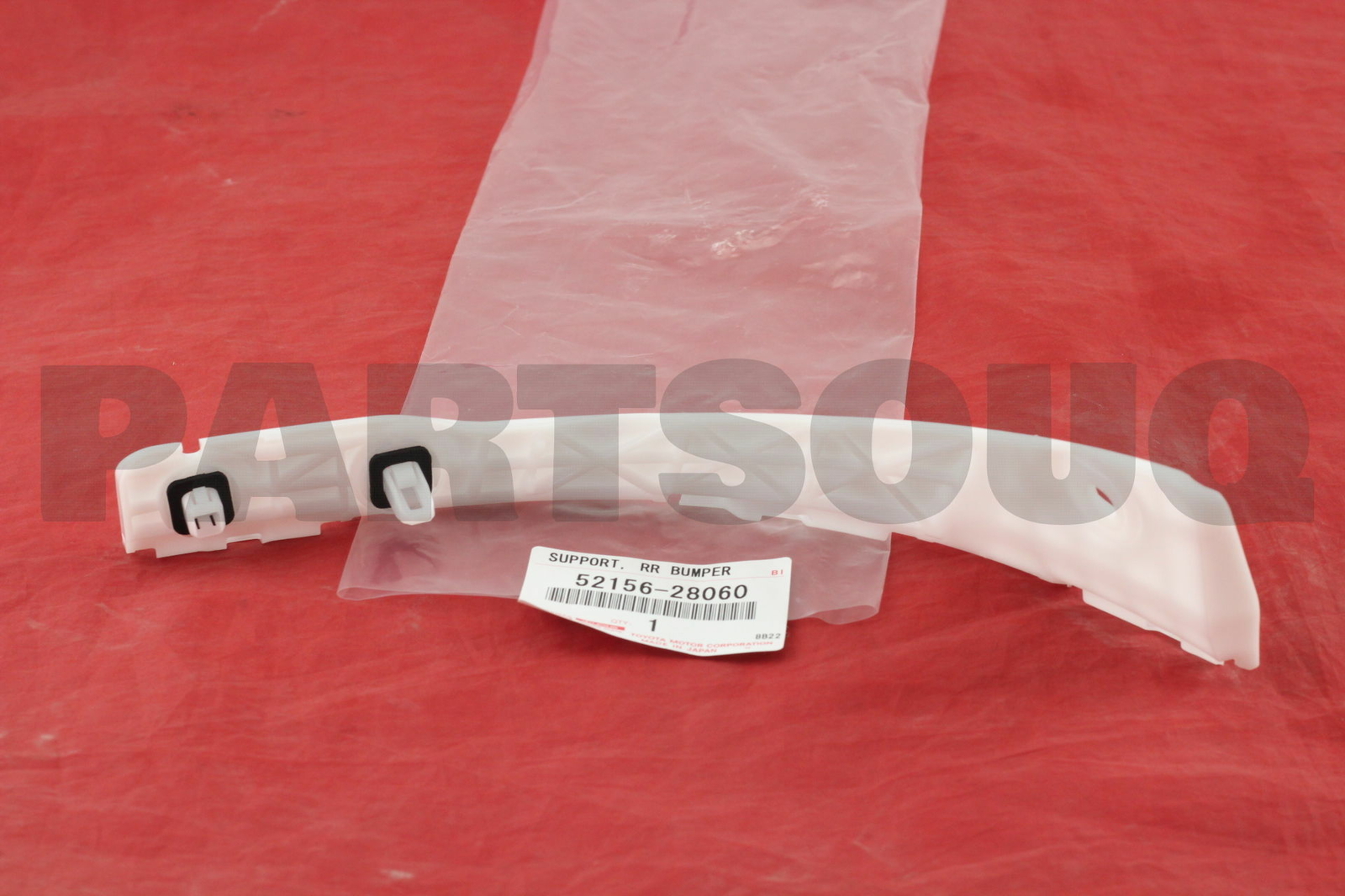 5215628060 Genuine Toyota SUPPORT, REAR BUMPER SIDE, NO.2 LH 52156 ...