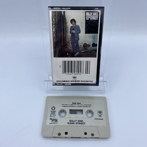 Vintage 1978 Billy Joel - 52nd Street - Cassette Columbia Records CBS ...