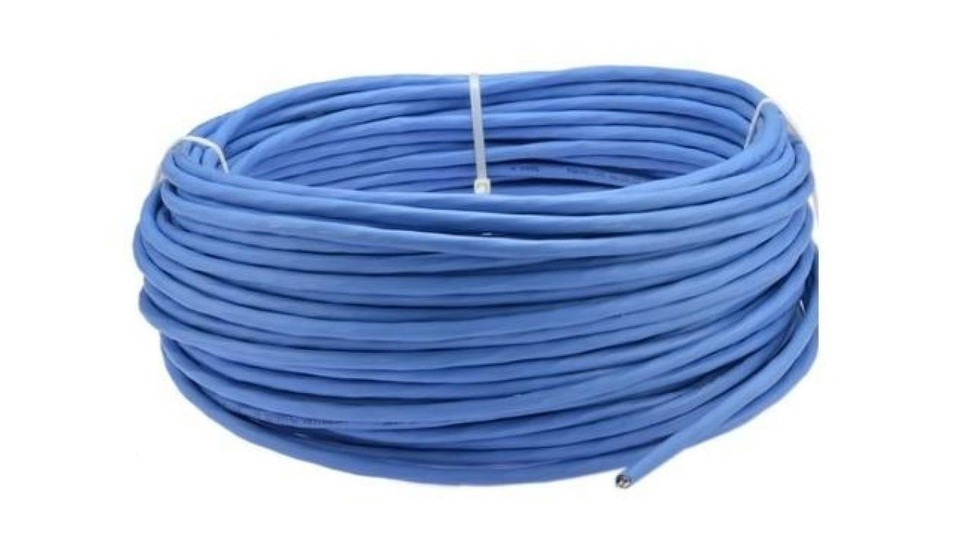 Kabel UTP kat.5e U/UTP 4x2x0,5 Eca niebieski FRPVC Alantec 100m | eBay