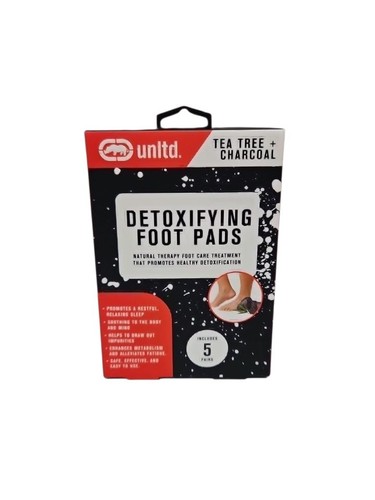 DETOXIFYING FOOT PADS 5CT, CHARCOAL AND TEA TREE *NEW | eBay