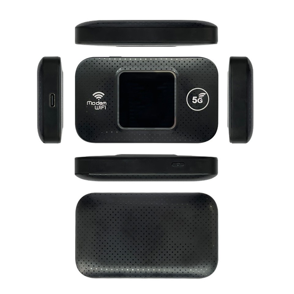 Wireless 5G Router LTE WiFi Unlocked Portable Mobile Broadband LCD MIFI ...