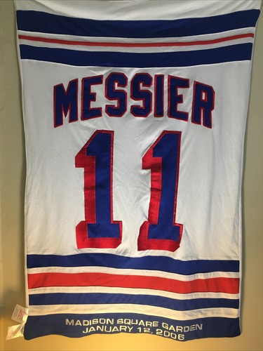 mark messier retirement banner | eBay
