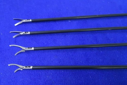 4pc Laparoscopic Maryland Dissector/Curved Scissor Forceps 5mmx450mm ...