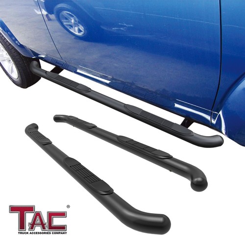 For 04-10 Dodge Durango/07-10 Chrysler Aspen 3" Black Side Steps ...