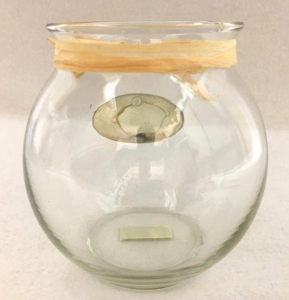 GANZ Rose Bowl You Fill My Heart With Love Metal Plaque Vase Glass ...