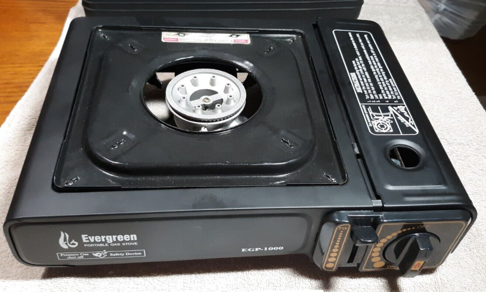 Evergreen Portable Butane Stove Outdoor Picnic Camping Gas Burner ...