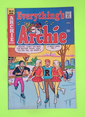 Everything's Archie #32 1974 Archie Comics Group Mid Grade Comic Book ...