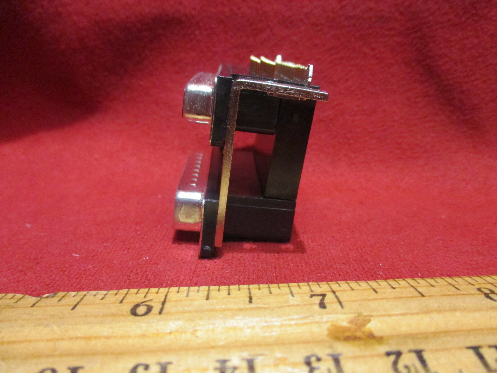 DPB25M25F Positronic DPB Series Dual Port Right Angle 25P D-Sub ...