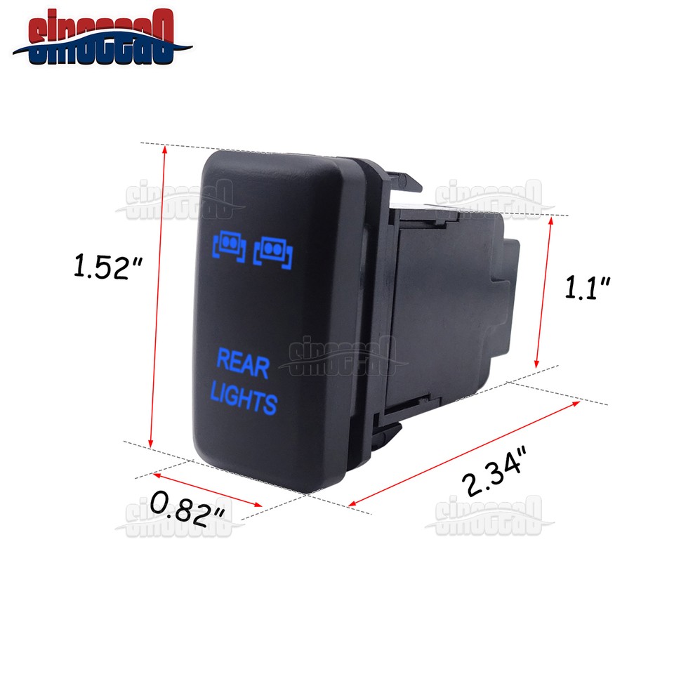 For Toyota FJ Cruiser Tacoma USB CHARGE FOG LIGHT SWITCH LED LIGHT BAR ...