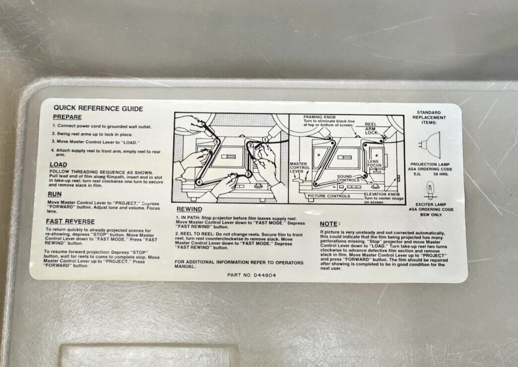 VINTAGE SINGER INSTA-LOAD 16 16mm MOVIE SOUND PROJECTOR | eBay
