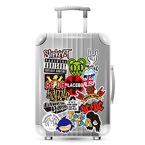 100 locker band sticker sticker rock music waterproof seal suitcase ...