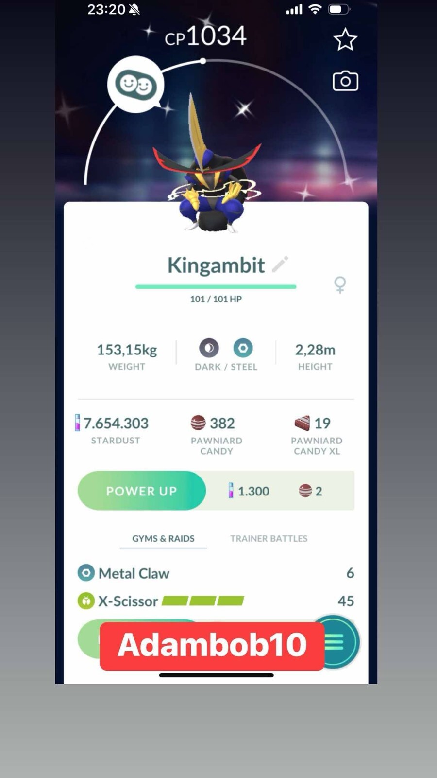 POKEMON GO-SHINY KINGAMBIT -PTC-----Fast Shipping | eBay