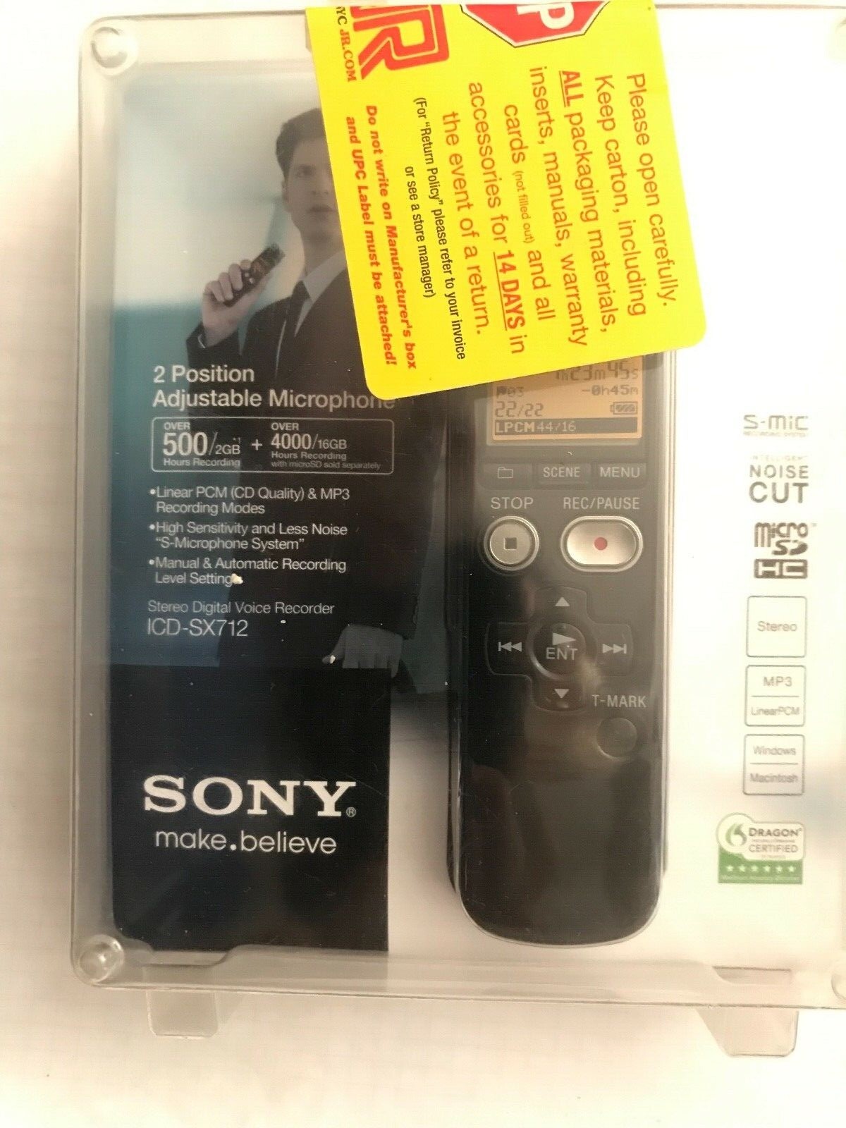 Sony ICD-SX712D Digital Multi Track Recorder for sale online | eBay