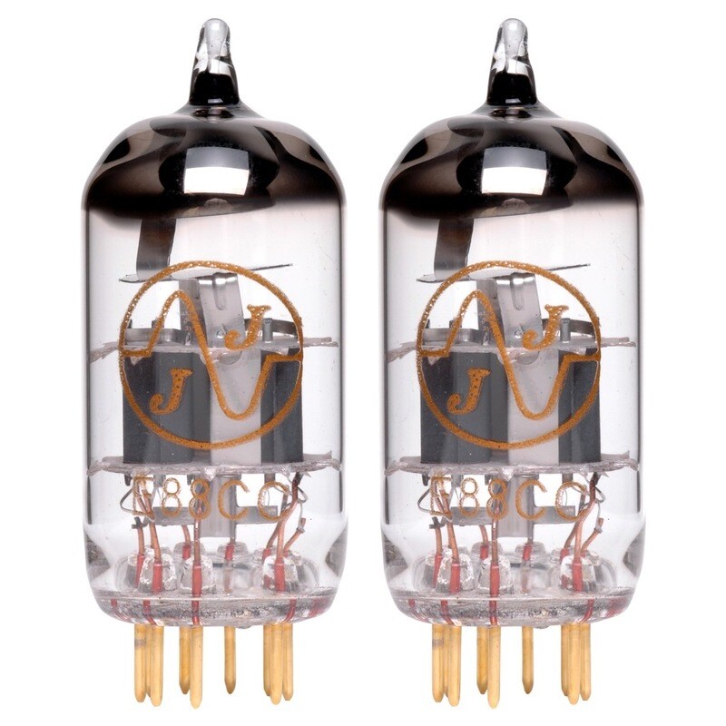 Pair of JJ E88CC / 6922 Gold Pin Preamp Vacuum Tube | eBay