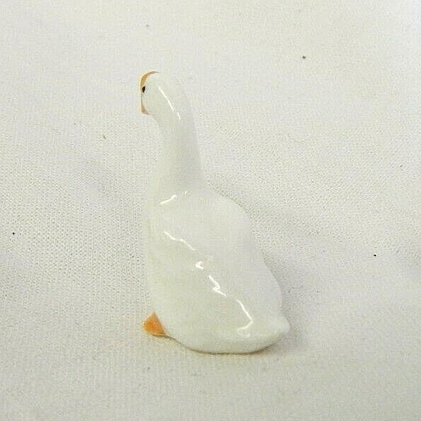 White Goose Miniature Figurine Bug House? | eBay