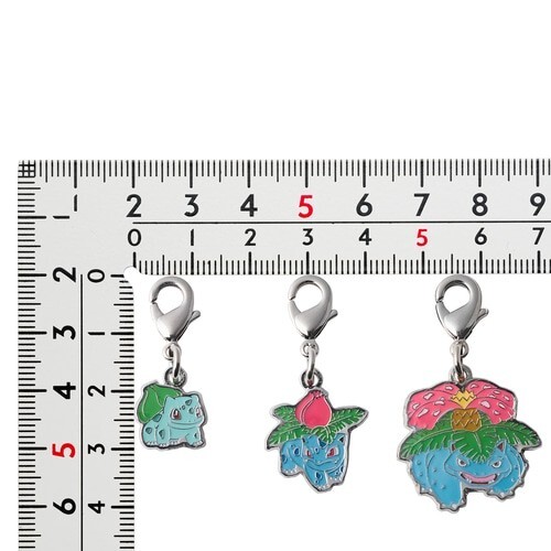 PC107 Pokemon Center Bulbasaur,Ivysaur,Venusaur Metal Key Chain Japan ...