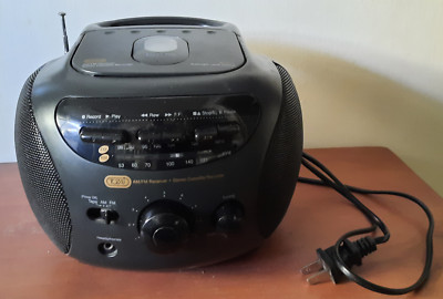 TOZAJ AM/FM Receiver Radio Stereo Cassette Recorder Model C479C Tested ...