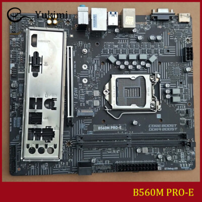FOR MSI B560M PRO-E DDR4*2 LGA1200 64GB HDMI VGA Miro-ATX Motherboard ...