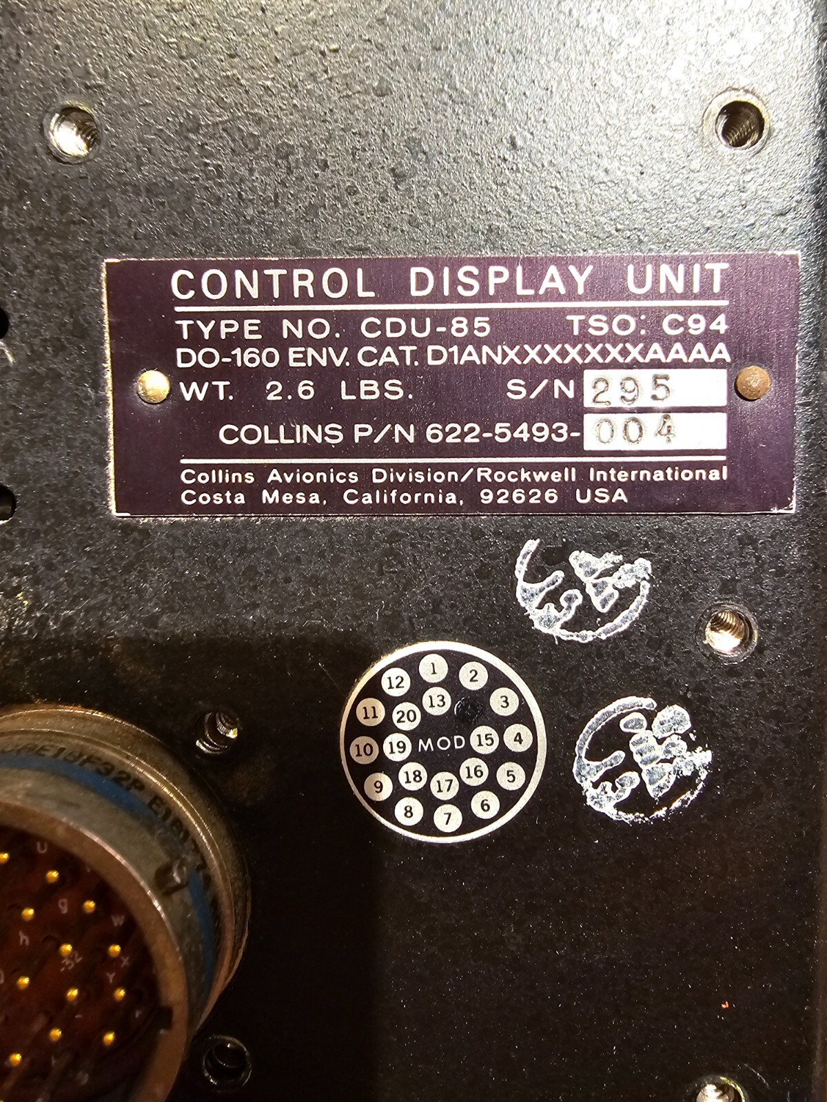 DONALD TRUMP PRIVATE JET BOEING 727 VLF OMEGA NAVIGATION AS REMOVED ...