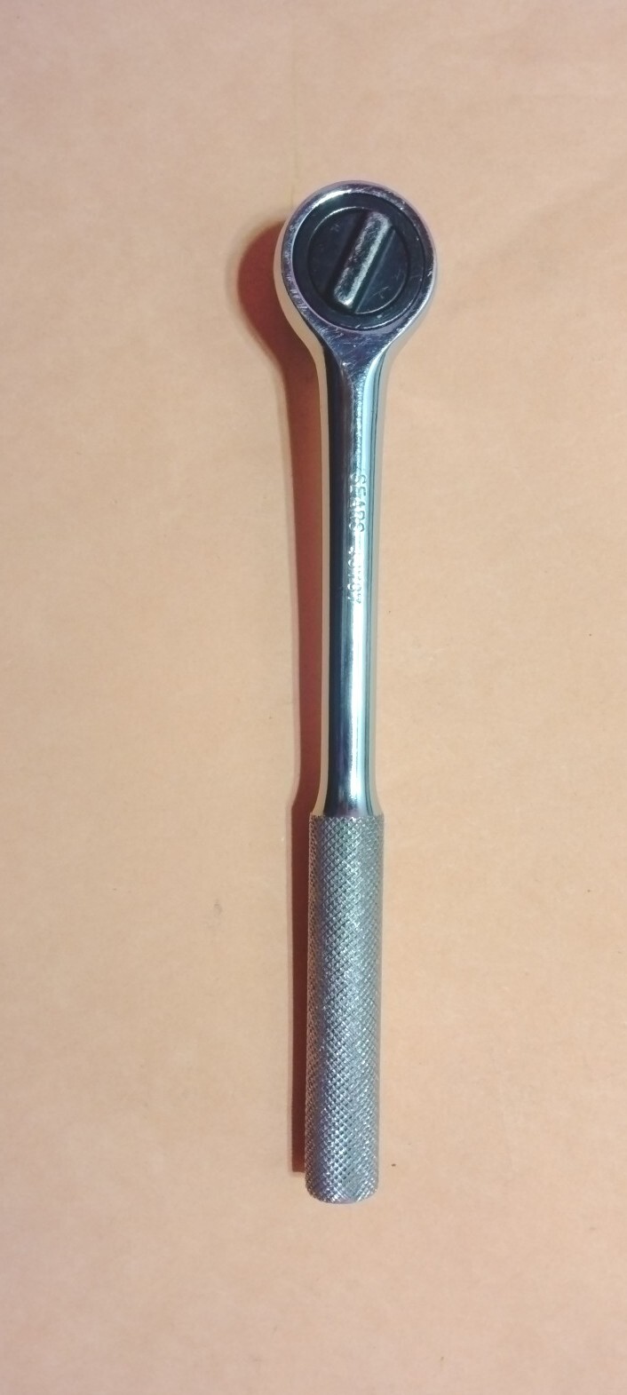 Vintage Sears 43787 1/2" Drive Round Head Ratchet Wrench Taiwan, Nice Condition | eBay