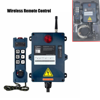 6 Keys Industrial Crane Hoist Wireless Remote Controls Lifting Machine ...