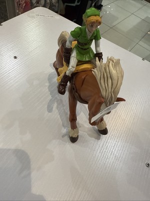 2000 Legend Of Zelda Ocarina Time Link Epona Complete Toy Figure ...