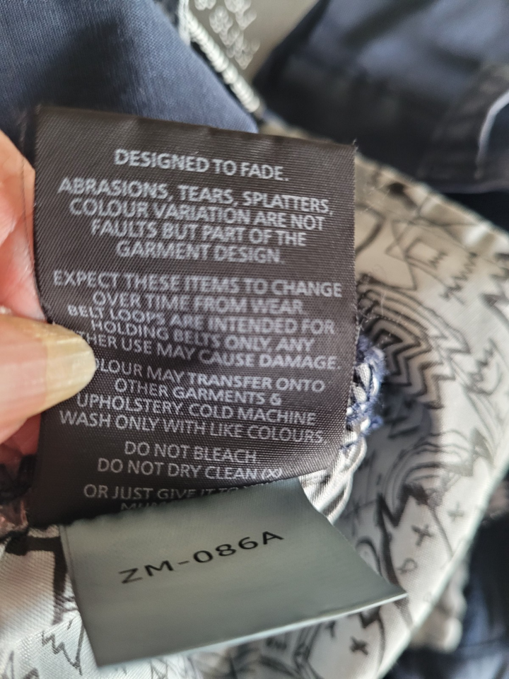 New With Tag ZIGGY Denim Pins & Needles Skinny Chino Pants Mens Size 34 ...