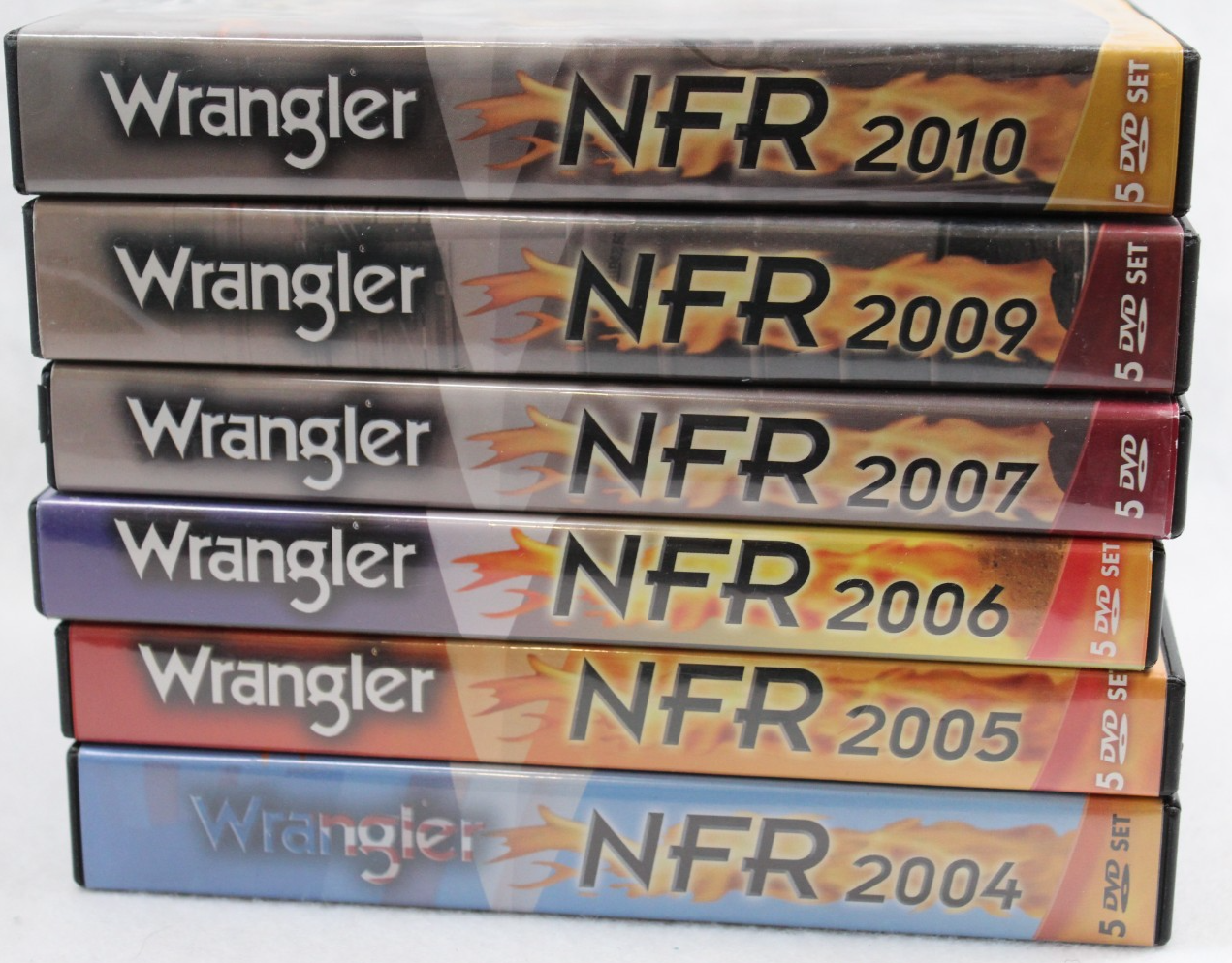 DVD Wrangler National Finals Rodeo NFR 2004-2007, 2009,2010 Complete 5 ...