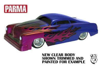 #10133 - 1/10 PARMA '49 Mercury CLEAR RC Car Body MONSTER Mutt Truck ...