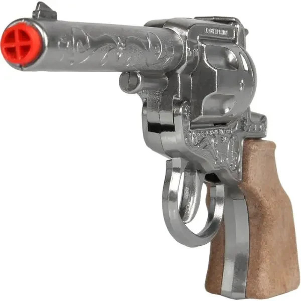 COWBOY Roll Caps DIE-CAST METAL Six-Shooter Pistol Gun Capgun TOY ...