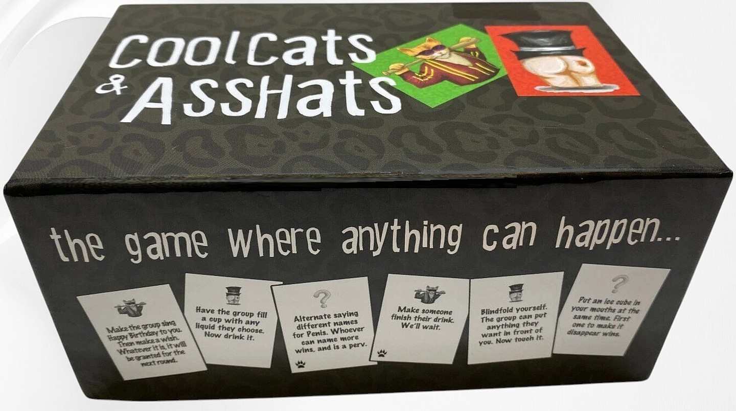 Coolcats & Asshats Card Game for Funner Party Contemporary Manufacture ...