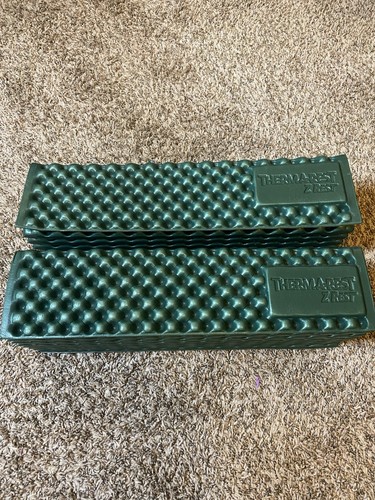 2 ThermaRest Z-Rest Long Backpacking Sleeping Pad Ultralite Closed Cell ...
