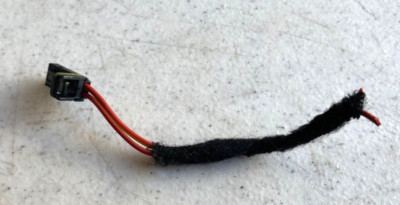 05-11 Audi Tweeter Speaker Plug 2 Wire Pigtail Connector OEM #3.7 ...