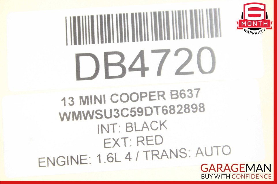 2005-2013 Mini Cooper Front Hood Bonnet Panel Cover 05-13 | 41617318364 ...