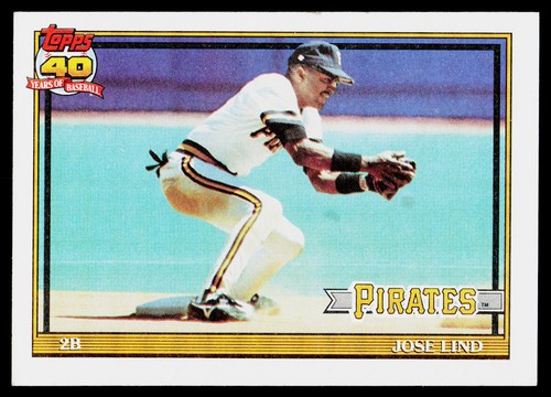 1991 Topps #537 Jose Lind | eBay