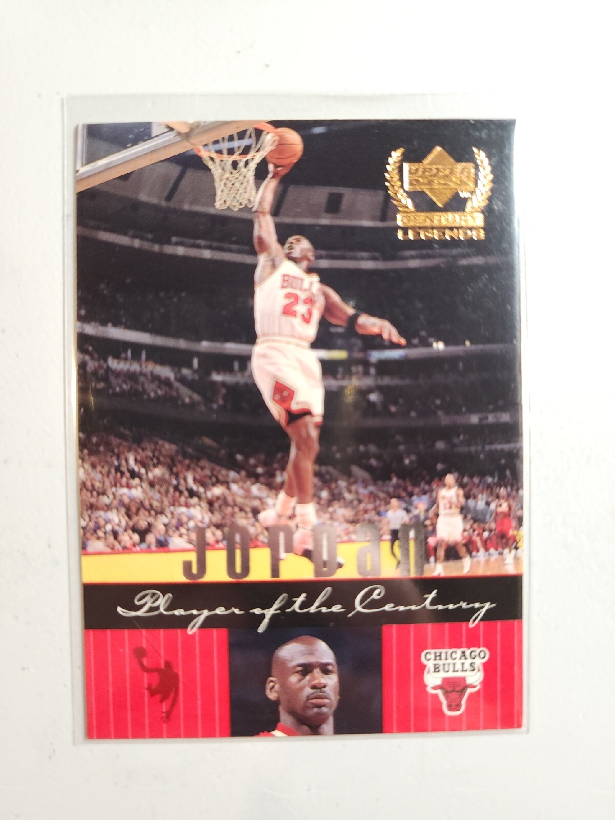 Michael Jordan 1999-00 Upper Deck Century Legends Player of the Century ...