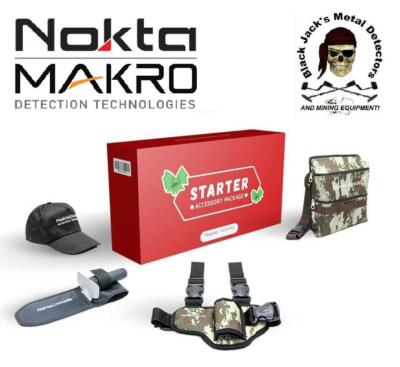 Nokta Metal Accessory Starter Pkg. Trowel, Cap, Finds Pouch. PN ...