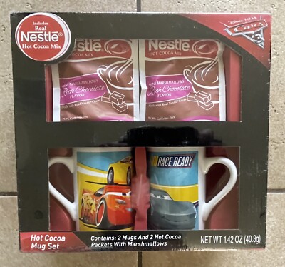Disney Animation Cars 3 Holiday Hot Cocoa Mug Set - 2 Collector Mugs ...