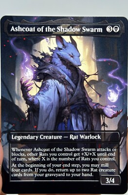 Ashcoat of the Shadow Swarm Proxy Card with Custom designed art | eBay