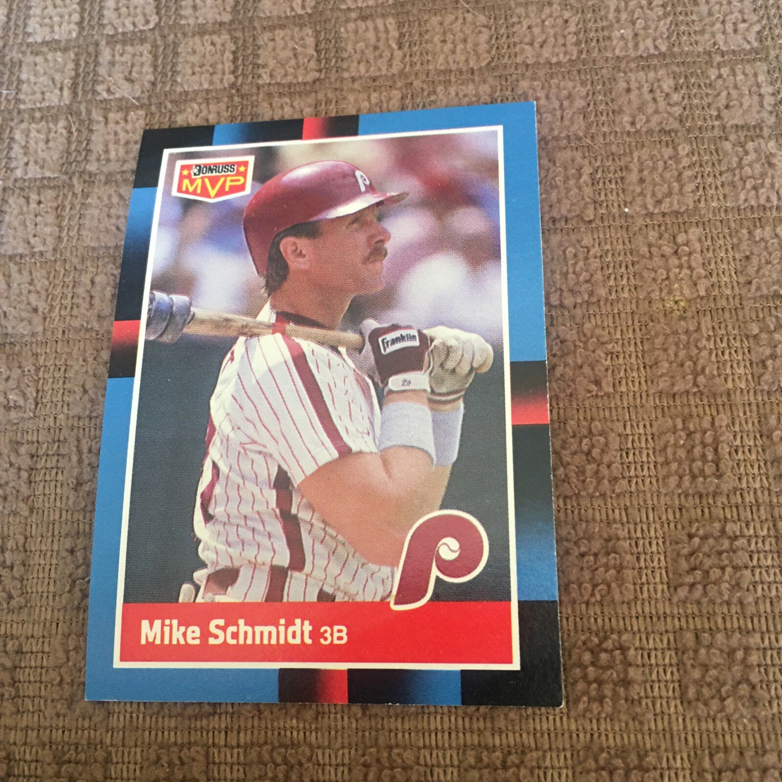 Mike Schmidt 1988 Donruss MVP BC-4 Philadelphia Phillies Baseball Card ...