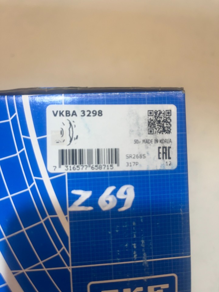 Z69* Radlagersatz SKF VKBA 3298 HINTEN | eBay.de