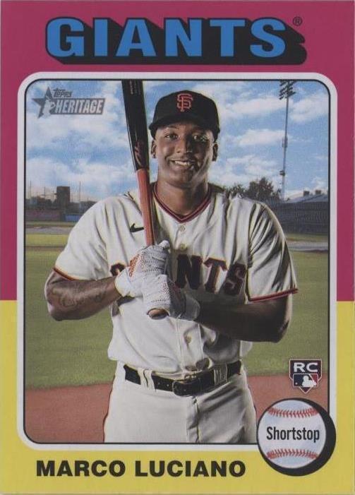 2024 Topps Heritage - Missing Facsimile Signature Variation Marco ...