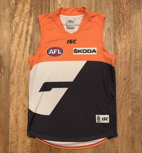 Greater Western Sydney GWS Giants Guernsey Jumper Jersey ISC Mens Size ...