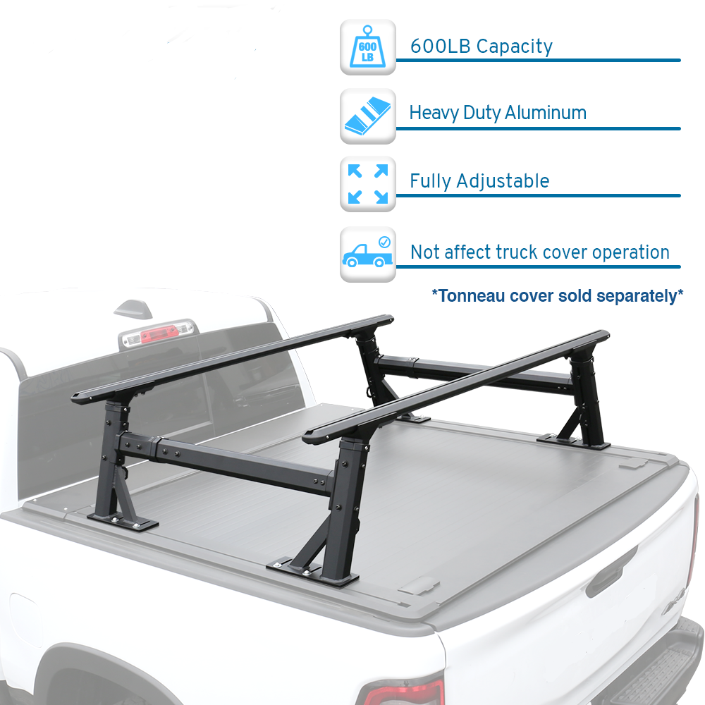Fit Chevy Colorado Bed Ladder Rack Height Adjustable Heavy Duty Utility ...