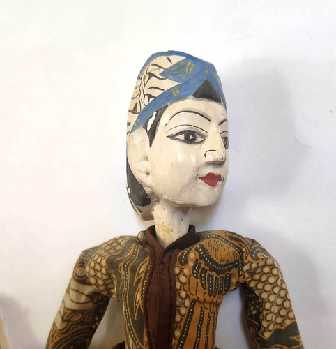 Vintage Wayang Golek Wooden Indonesian Puppet Court Dancer | eBay