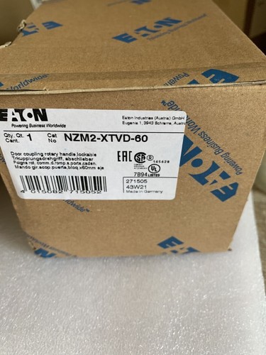 New Eaton MOELLER NZM2-XTVD NZM2XTVD Circuit Breaker Handle Expedited ...