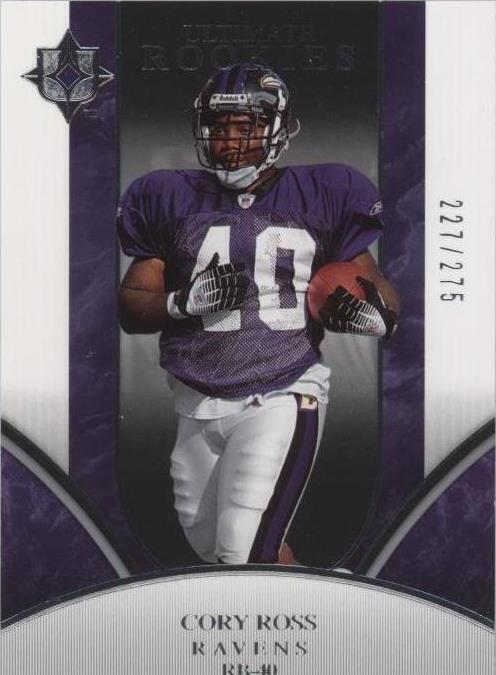 2006 Ultimate Collection - Ultimate Rookies Cory Ross #286 /275 (RC ...